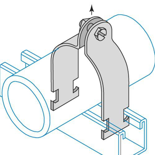 PUPCO | PUPCO EMT/Rigid/IMC Strut Straps 3/4 in EMT, 3/4 in Rigid ...