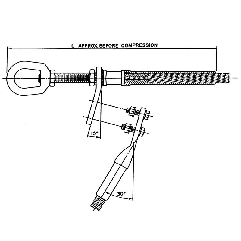 AFL | AFL Horizontal Eye Dead Ends Single Tongue 1.165 in Terminal ...