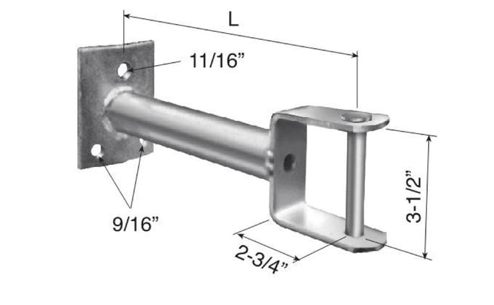 Hughes Brothers | Hughes Brothers Neutral Standoff Brackets Steel ...