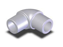 Travis Pattern | Travis Pattern 18 Weldment Connector Elbows 5 in 9 in ...