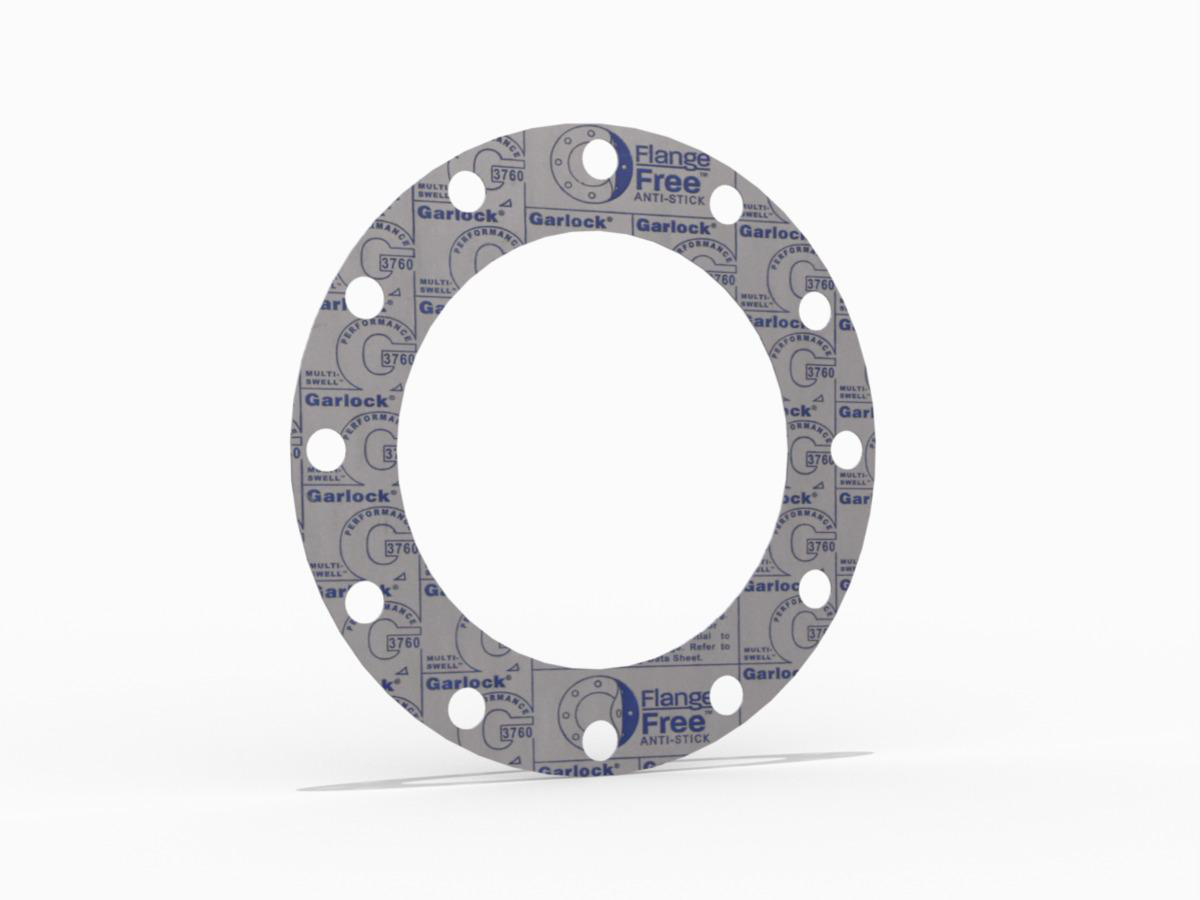 Gas and Pipe Fittings | Cut Full Face Rubber 150 lb Gaskets 3 in 0.125 ...