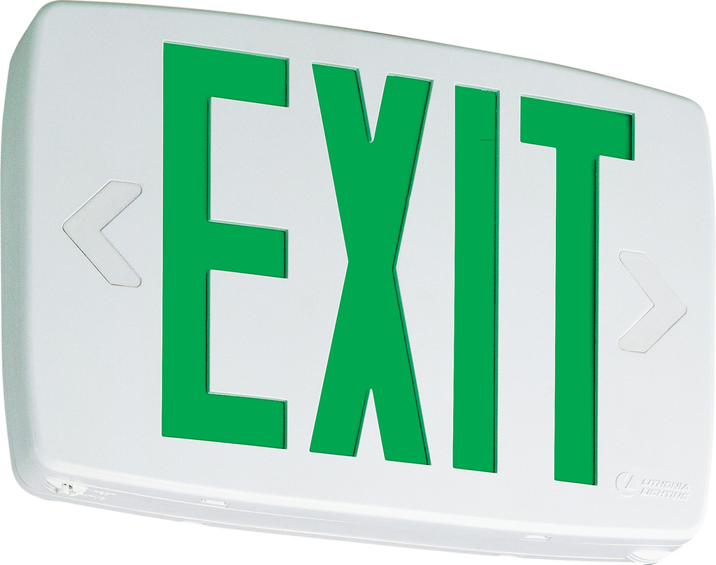 Lithonia | Lithonia Illuminated Emergency Exit Signs LED Universal ...