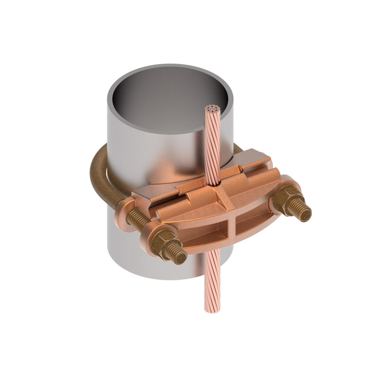 Burndy | Burndy GAR Series Fence Post Grounding Conductors Copper 2-1/2 ...