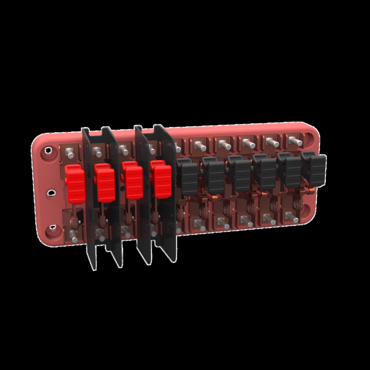 Milbank | Milbank 10-Pole Test Switches 600 V 20 A 10 Pole | Border States