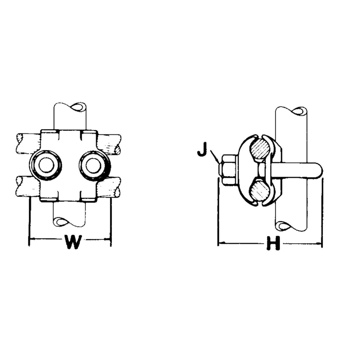 Burndy | Burndy GP Series Ground Connectors 300 - 500 kcmil 3/8 in ...