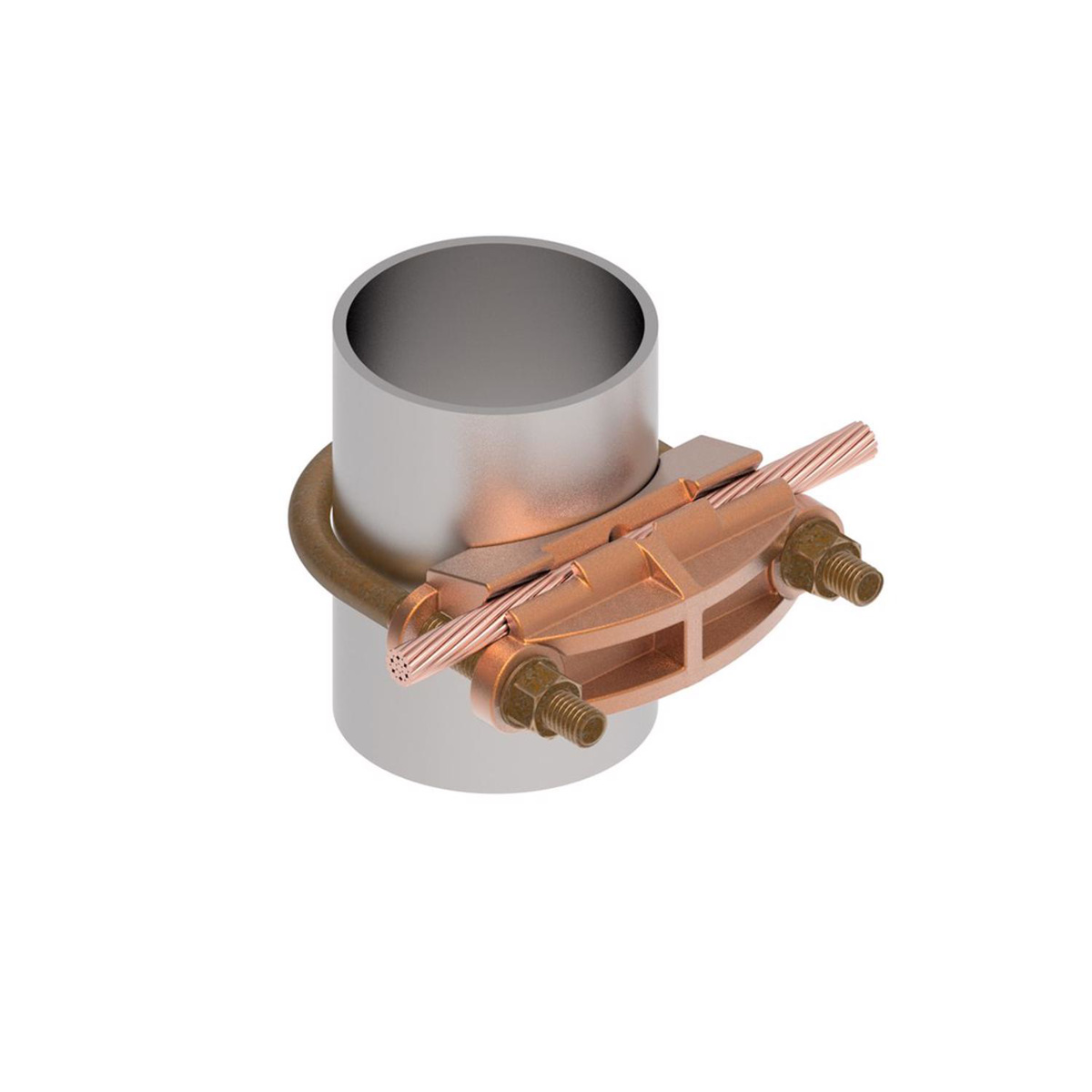 Burndy | Burndy GAR Series Fence Post Grounding Conductors Copper 4 in ...