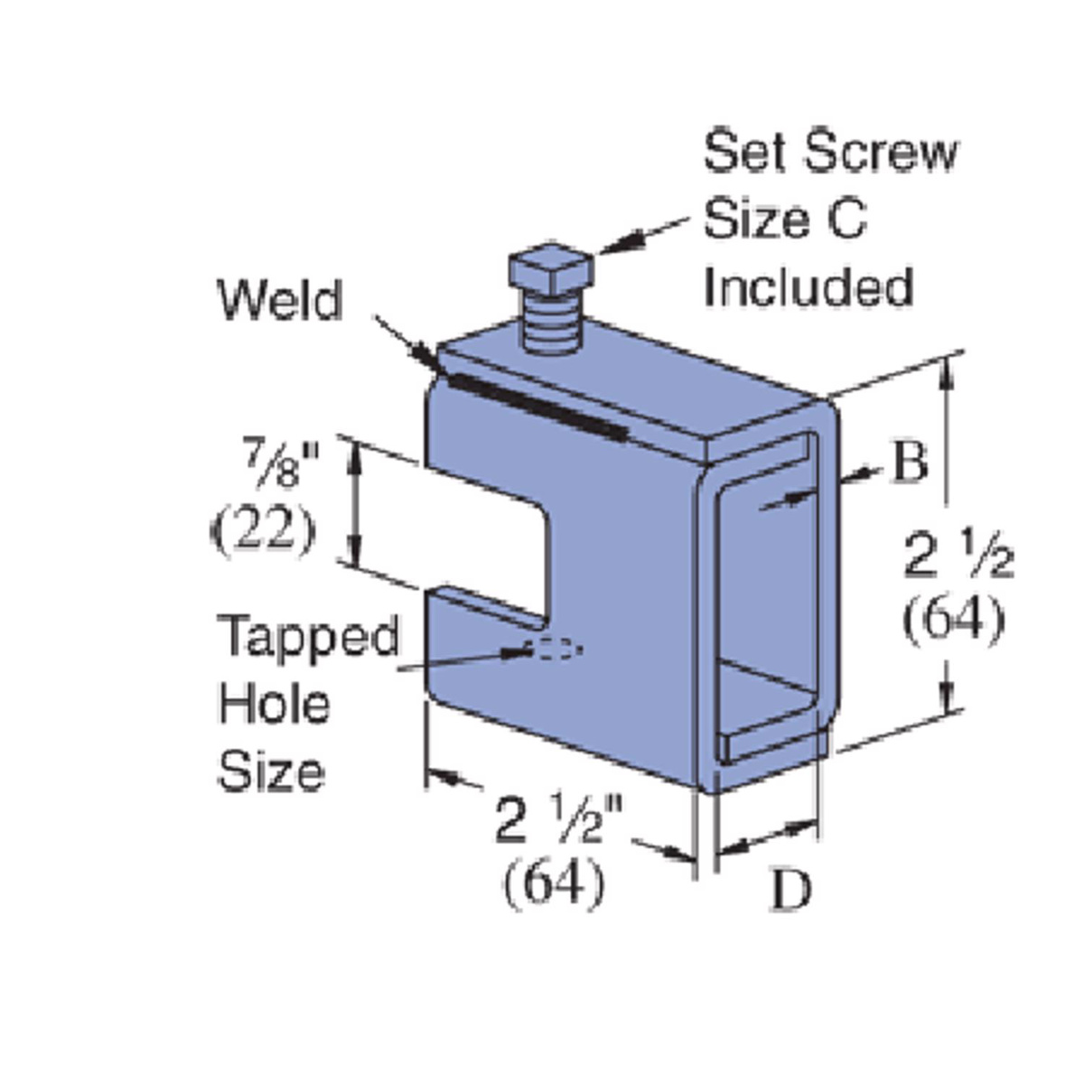 Atkore Unistrut | Atkore Unistrut Beam Clamps 5/8 in Steel 1600 lb ...