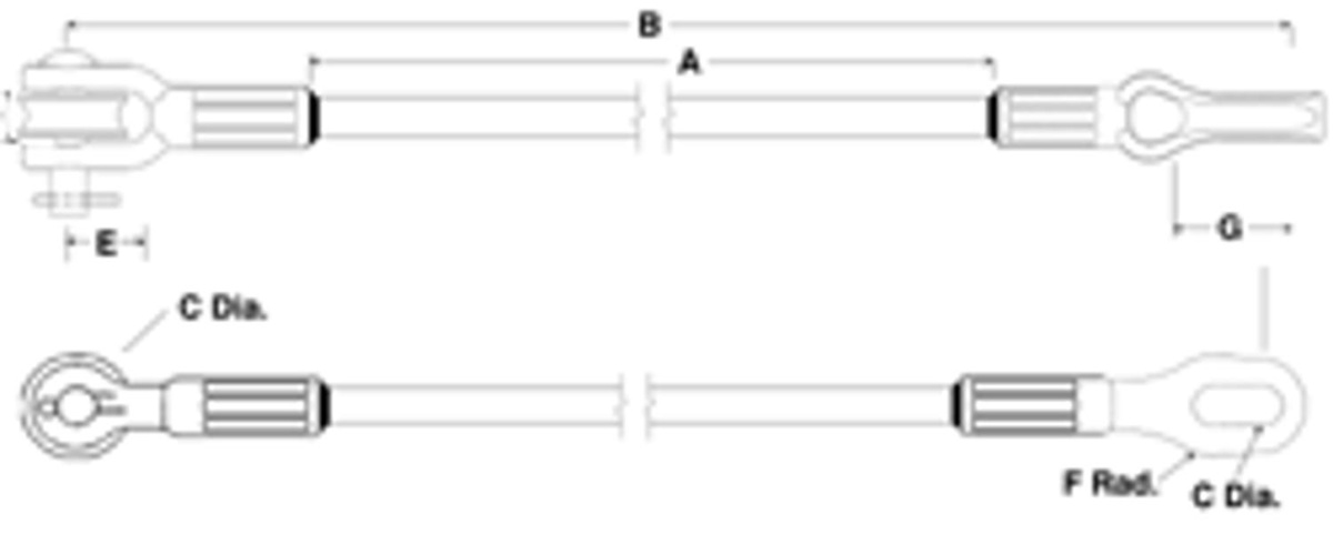 Hubbell Power | Hubbell Power 16,000 lbf Fiberglass Guy Strain ...