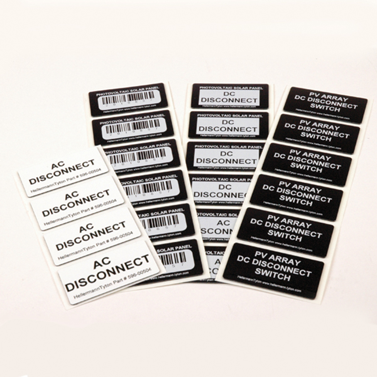 Hellermann-Tyton | Hellermann-Tyton Solar Electric System Labels ...