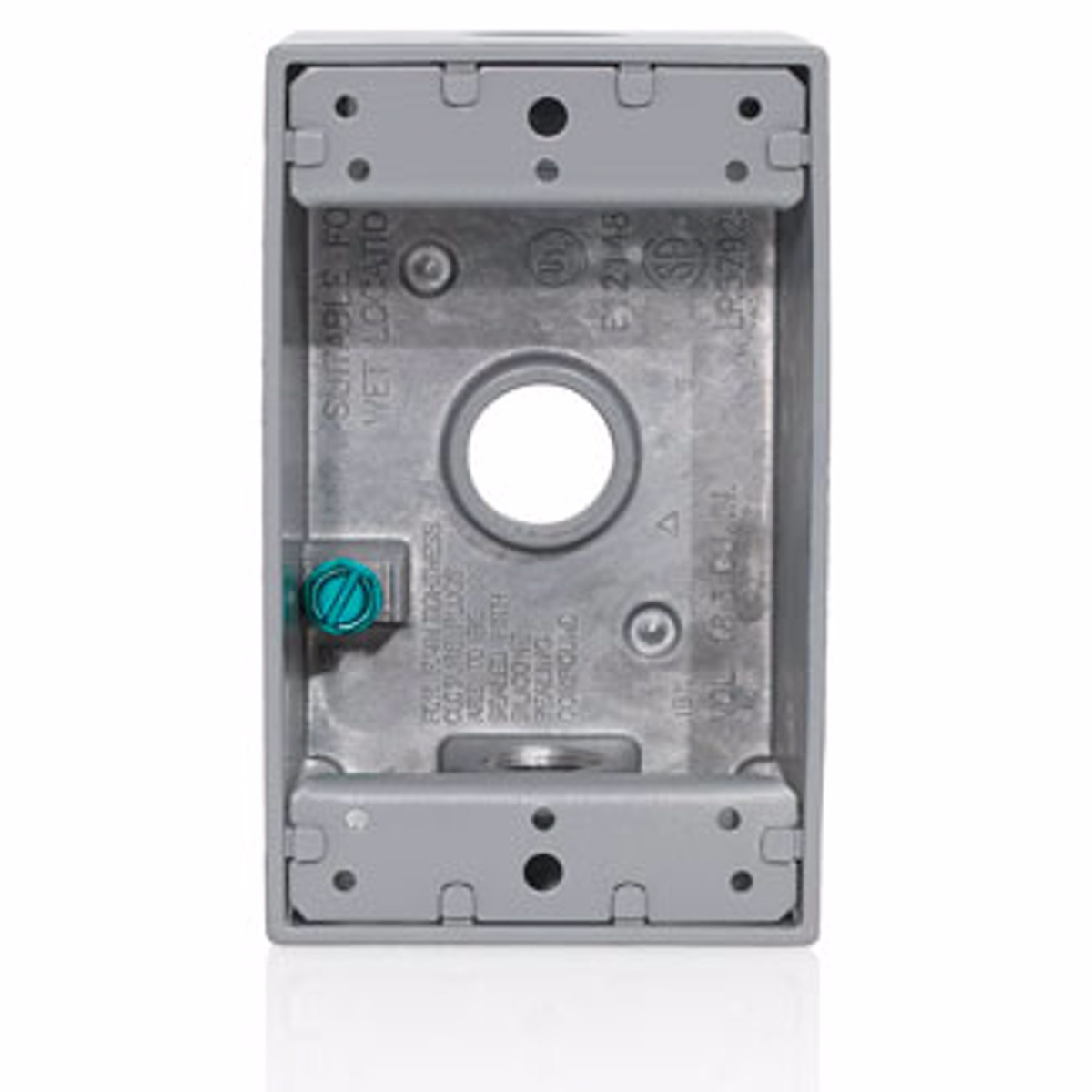 Leviton | Leviton GM Series Weatherproof Boxes Aluminum Die Cast 1 Gang ...