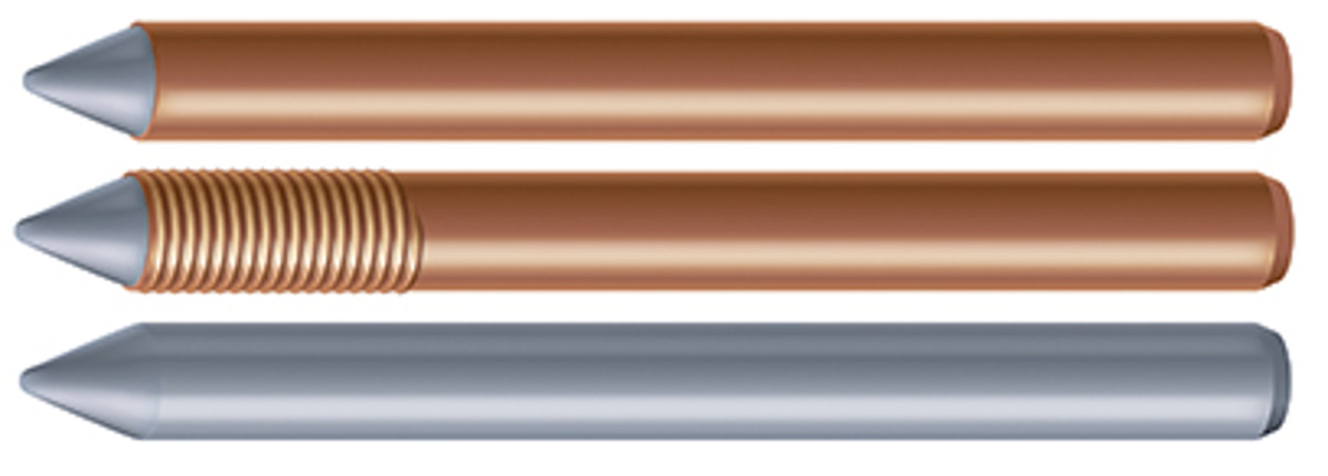 Priority Wire & Cable | Priority Wire & Cable Ground Rods 3/4 in 10 ft Copper Bonded Steel ...